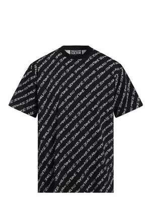 Versace T-shirt Size Cotton - Black