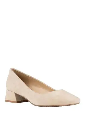 NYDJ NYDJ Teddie Square Toe Pump Cashmere