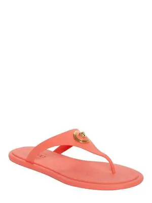 Versace Versace Medusa Flip Flop Coral/ Versace Gold