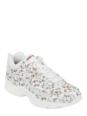 Easy Spirit Romy Sneaker - White Floral