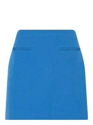 MILLY Lizzy Cady Mini Skirt - Classic Blue