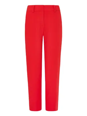 MILLY Nicola Cady Pants Red