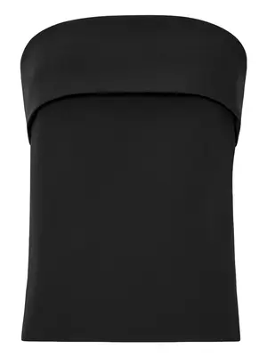 MILLY Tuala Cady Sleeveless Top Black