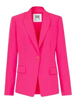 MILLY Avery Cady Blazer - Milly Pink