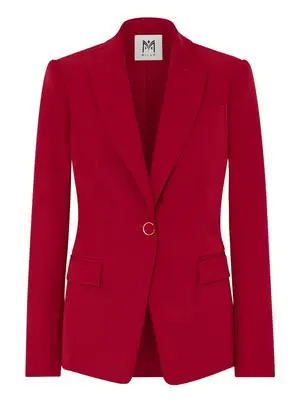MILLY Avery Cady Blazer Wine