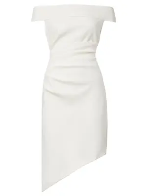 MILLY Ally Cocktail Dress - Ecru