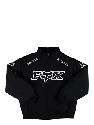 Supreme X Fox Racing Puffy Jacket - Black