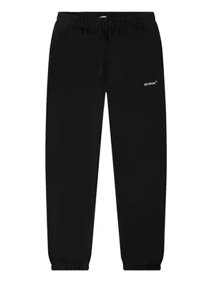 Off-White Chain Arrow Slim Sweatpants /white - Black