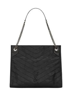 Saint Laurent Niki Shopping Bag - Black