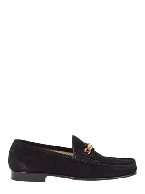 TOM FORD York Chain Loafers - Black