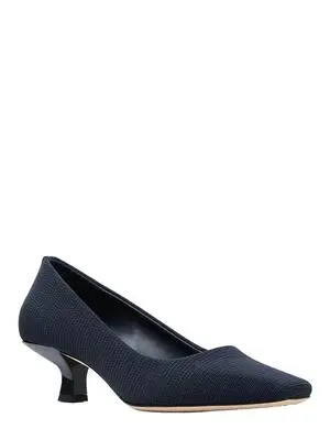 DONALD PLINER Donald Pliner Cristin Knit Pumps Navy