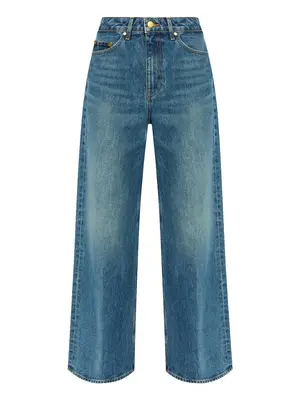 Ulla Johnson The Willow Wide-leg Jeans - Blue