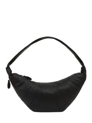 LEMAIRE Large Croissant Shoulder Bag - Black