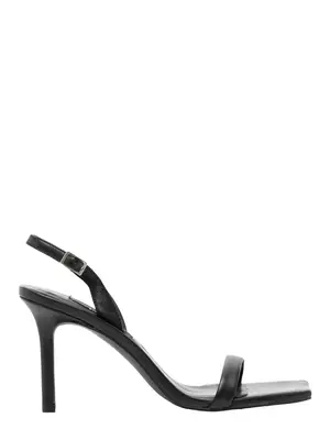 Senso 40mm Helena Leather Sandals - Black