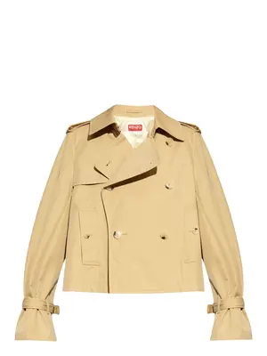 Kenzo Double-breasted Jacket - Neutrals