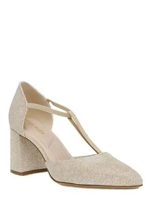 Anne Klein Barclay Pointed Toe Pump - Platinum