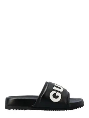 Gucci Logo Slide - Black
