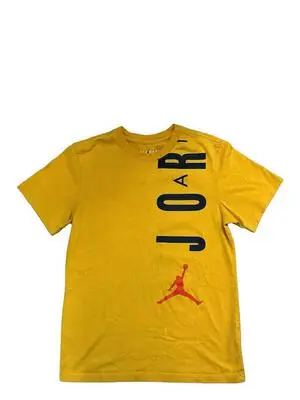 JORDAN Air Short Sleeve T-shirt - Pollen/black/orange