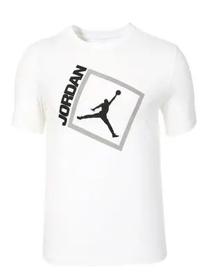 JORDAN Jumpman Box Short Sleeve T-shirt - White