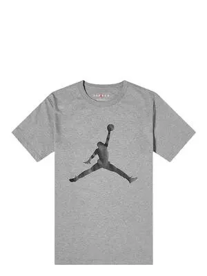 JORDAN Jumpman Logo Short Sleeve T-shirt - Gray