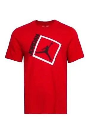 JORDAN Jumpman Box Short Sleeve T-shirt Red