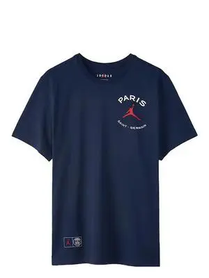 JORDAN Paris Saintgermain Logo T-shirt - Blue