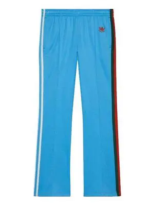 Gucci X Adidas Cotton Jersey Sweatpants - Light Blue