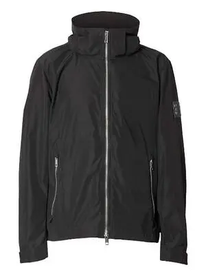 Burberry Packaway Hood Shape-memory Taffeta Jacket - Black