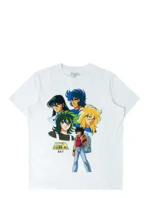 BAIT X Saint Seiya Bronze Group Tee Shirt - White