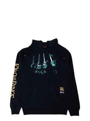 BAIT X Lord Of The Rings Ringwraith Hoodie - Navy Blue