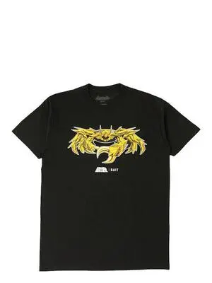 BAIT X Saint Seiya Cancer Gold Tee Shirt - Black