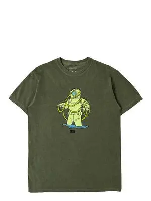 BAIT X Scooby Doo Swamp Monster Glow In The Dark Tee Shirt - Green