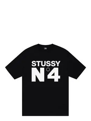 StÜssy No.4 Tee Shirt - Black