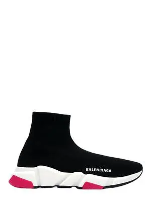Balenciaga Speed Trainer Black/white/pink