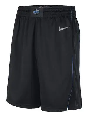 Nike Nba Dallas Mavericks Swingman City Edition Drifit Shorts - Black