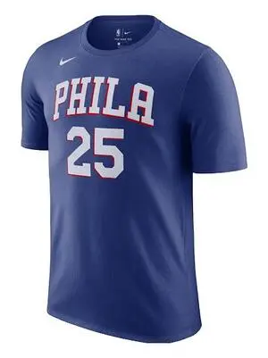 Nike Nba Philadelphia 76ers Ben Simmons T-shirt - Blue