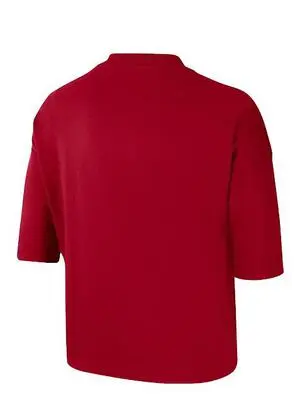 Nike Nba Chicago Bulls Essential Boxy Tee Shirt - Red