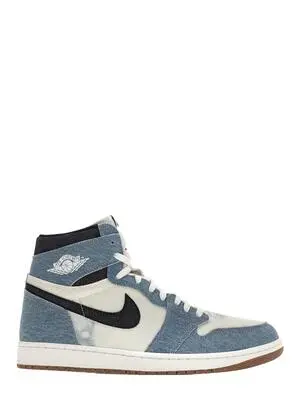 JORDAN Jordan 1 Retro High OG Denim Sneakers Summit White/obsidian