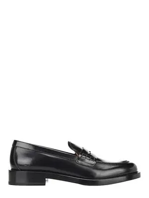DIOR Polished Leather Loafers