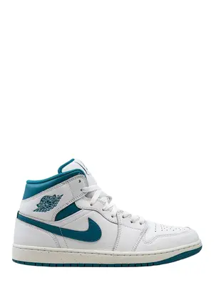 JORDAN 1 Mid Se Industrial Blue Sneakers - White