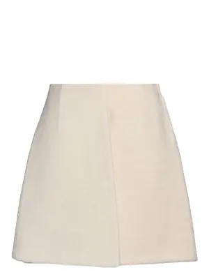 JIL SANDER Mini Flared Skirt - White