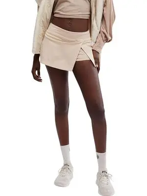Free People Hot Shot Skort - Cappucino