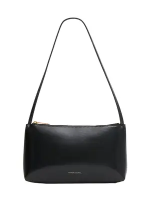 MANSUR GAVRIEL Gaia Shoulder Bag - Black/flamma