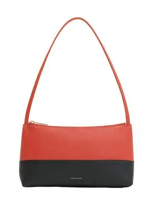 MANSUR GAVRIEL Gaia Shoulder Bag Pomodoro/black