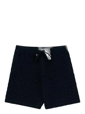 Aimé Leon Dore Eyelet Knit Short - Blue