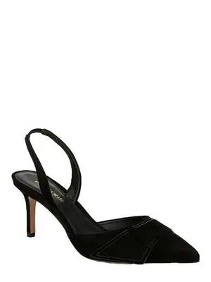 Veronica Beard Lisbeth Slingback Pumps - Black