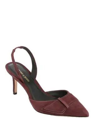 Veronica Beard Lisbeth Slingback Pumps - Port