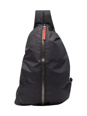 DIESEL® Zip-detailed Sling Backpack - Black