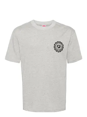 GROUND ZERO Logo-print T-shirt - Grey
