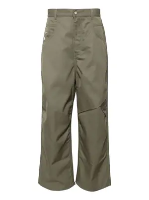 HED MAYNER Wide-leg Trousers - Neutrals